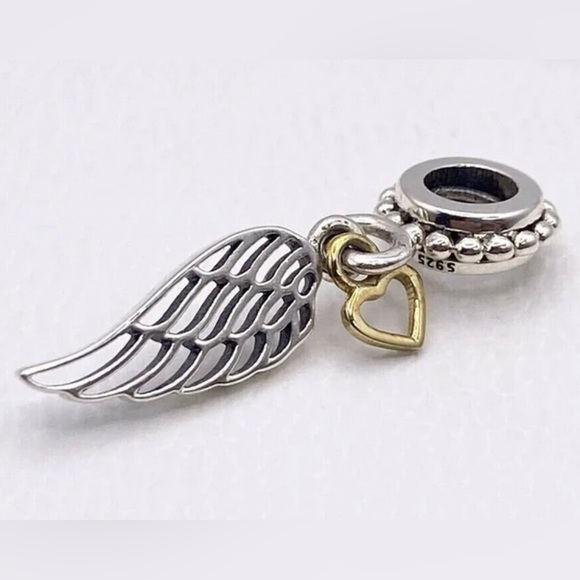 Pandora | Jewelry | Authentic Pandora Love And Guidance Angel Wing ...